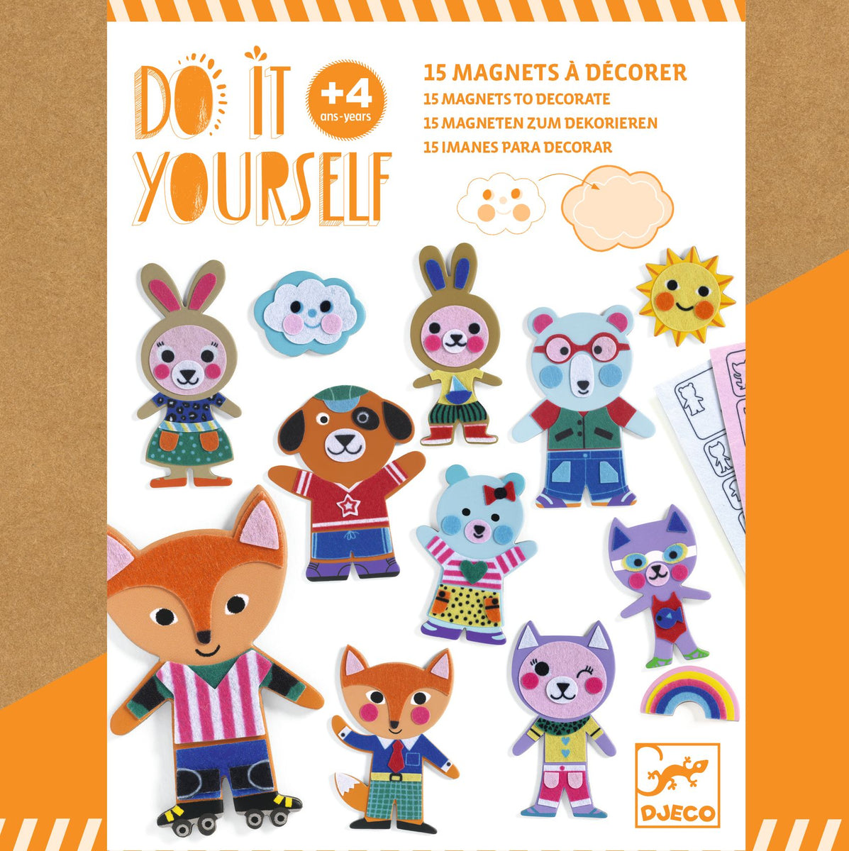 マグネット作成キット DIY ファンキー ファミリー | DJECO日本公式サイト – DJECO 日本公式サイト
